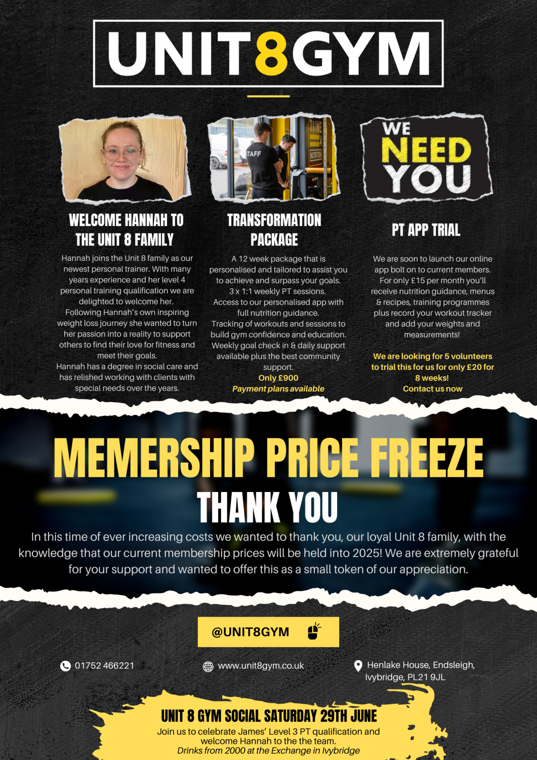 UNIT 8 - THE COMMUNITY GYM - Unit 8 Gym Ivybridge